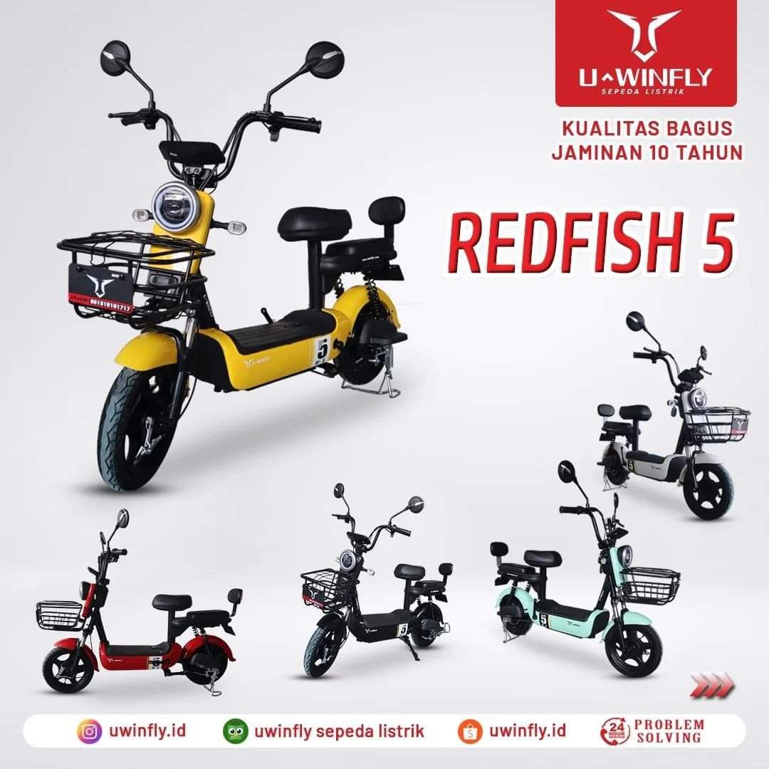 SEPEDA LISTRIK WINFLY RF 5, Olah Raga, Sepeda di Carousell