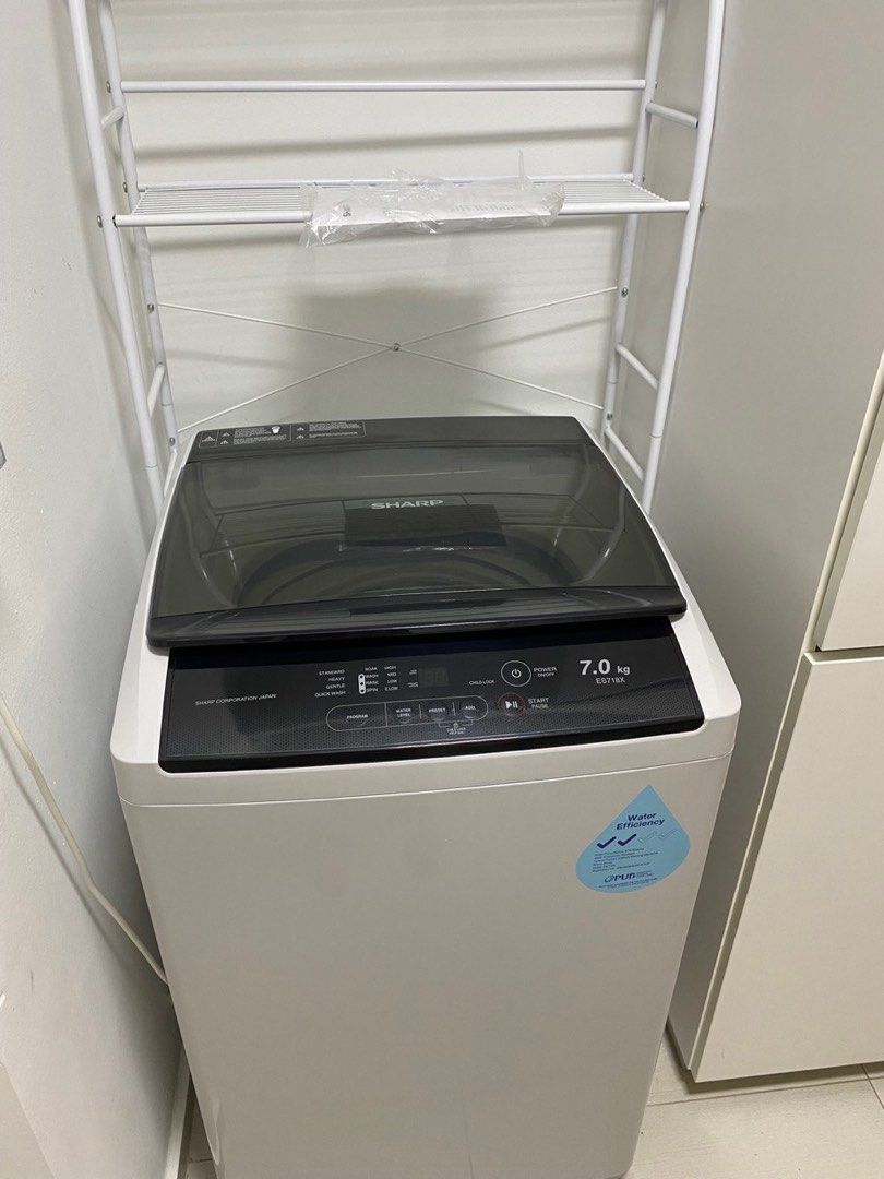 SHARP top load washing machine to go!, TV & Home Appliances, Washing ...