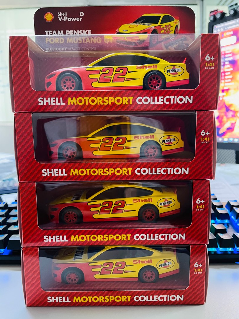 Shell Mustang Penske Rc, Hobbies & Toys, Toys & Games on Carousell