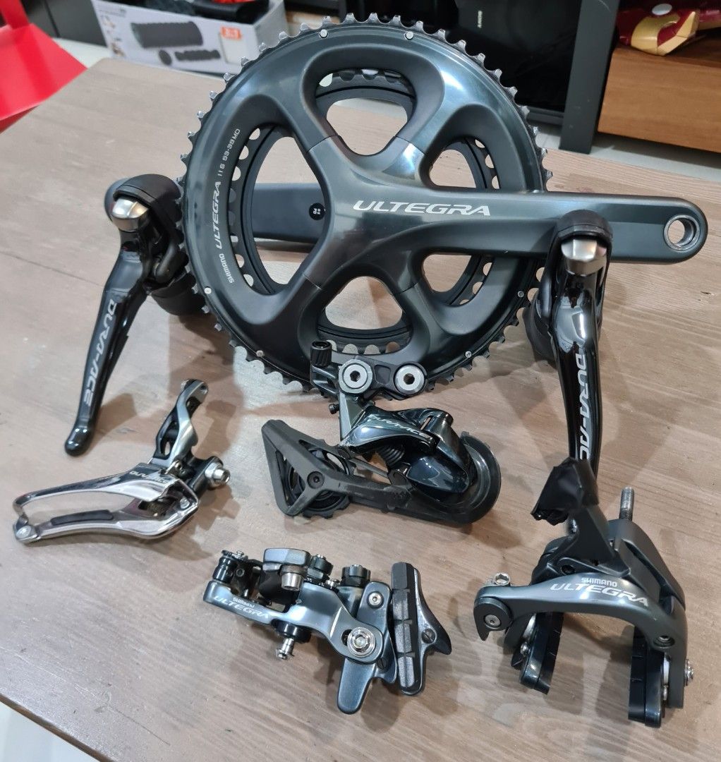 Shimano mix groupset dura ace 9100 + ultegra, Sports Equipment ...