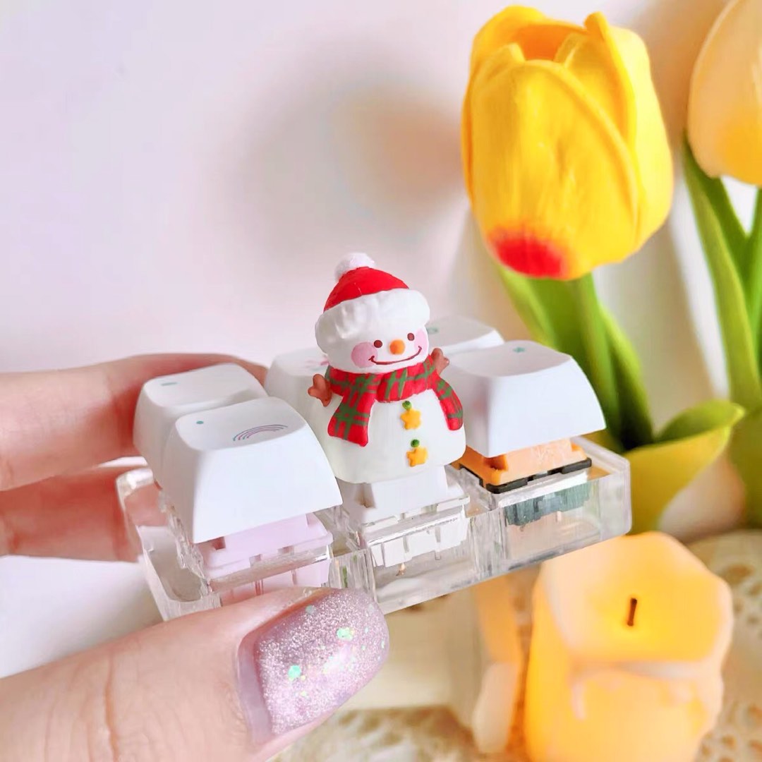 Snowman Keycap ⛄️, Computers & Tech, Parts & Accessories, Computer ...