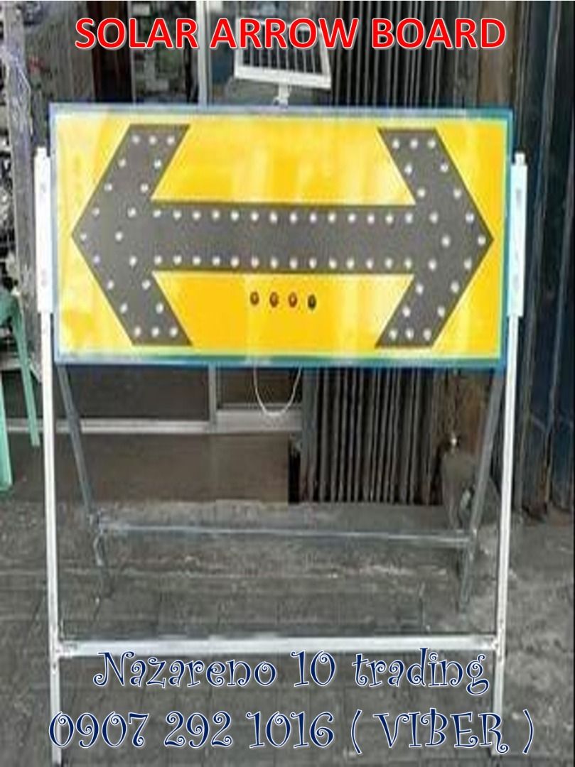Solar arrow board yellow 31, Commercial & Industrial, Construction ...