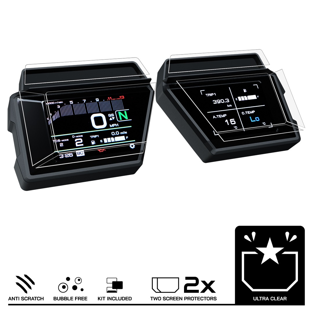 SPEEDO ANGELS | Dashboard Screen Protector - YAMAHA Tracer 9 GT (2021 ...