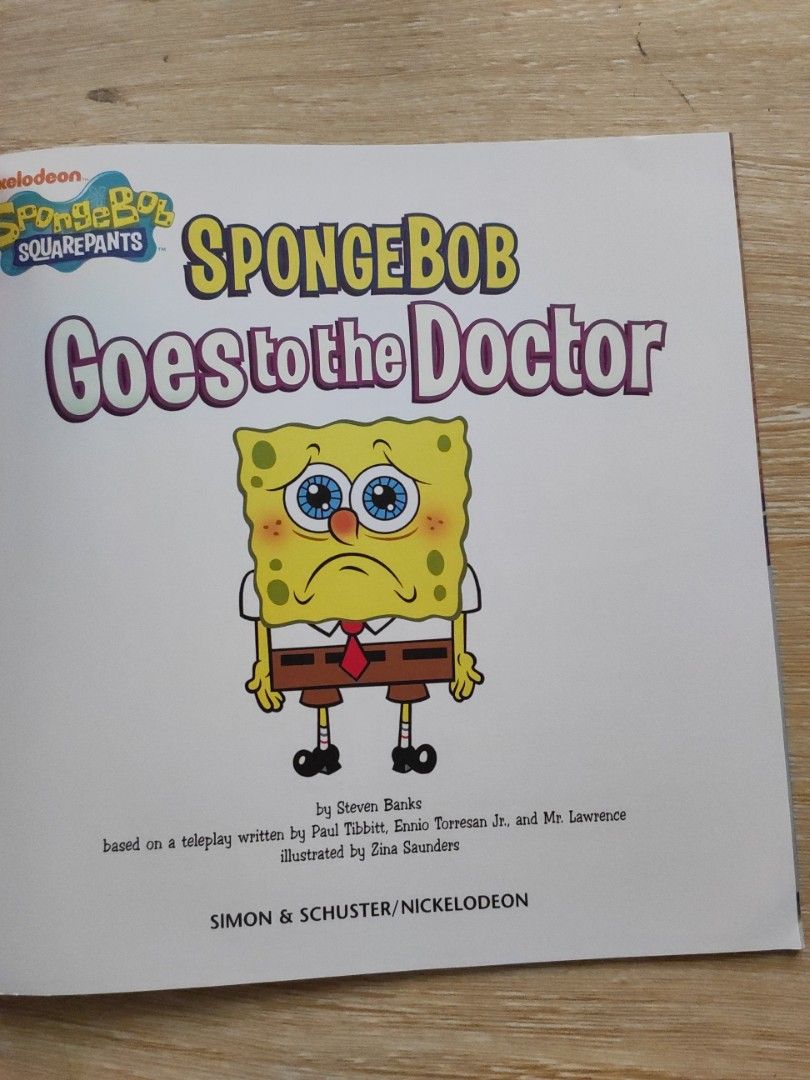SpongeBob Square pants and Patrick nickelodeon children's book, Hobbies ...