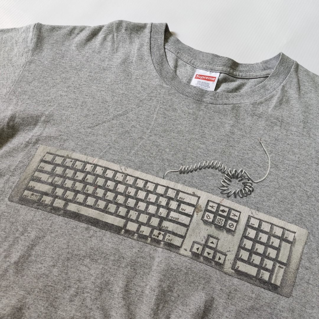 Ss19 Supreme Keyboard Shirt Mens Fashion Tops And Sets Tshirts And Polo Shirts On Carousell