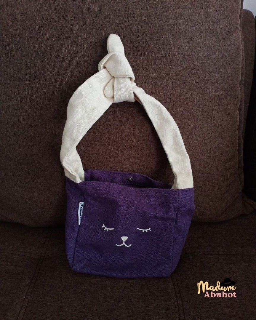 Starbucks Purple Bunny Pouch, Women's Fashion, Jewelry & Organizers ...