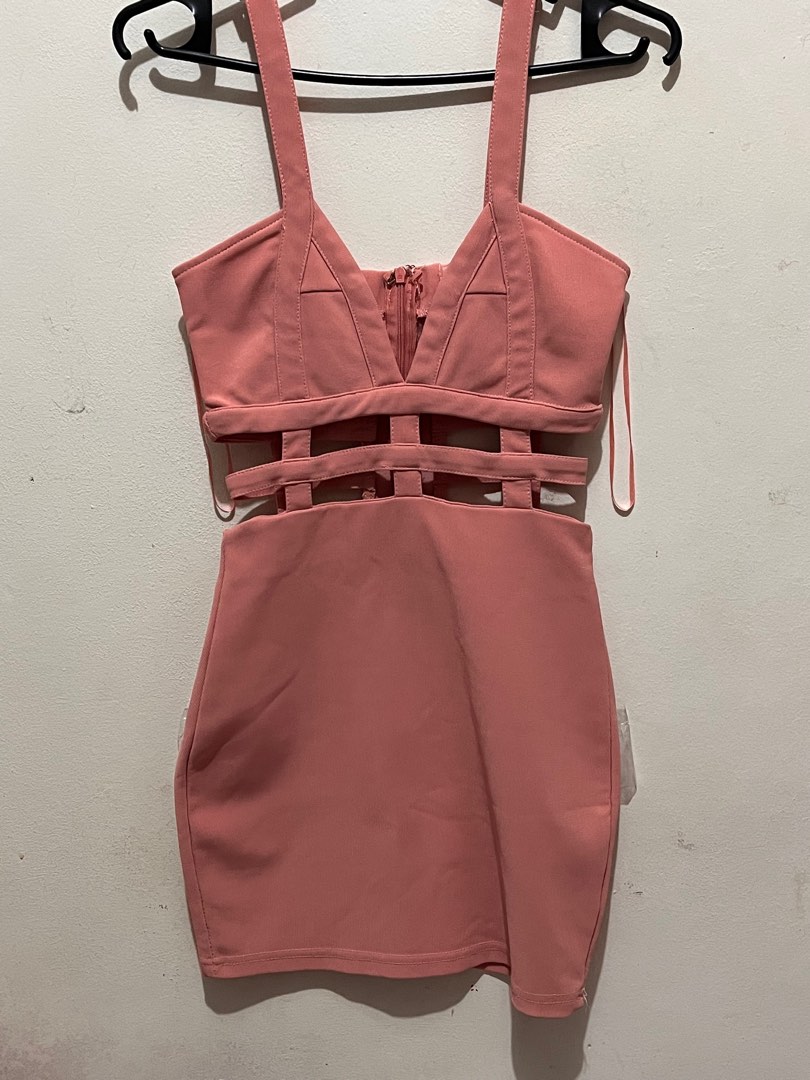 Stunning Revealing Pink Dress, Women's Fashion, Dresses & Sets, Dresses ...