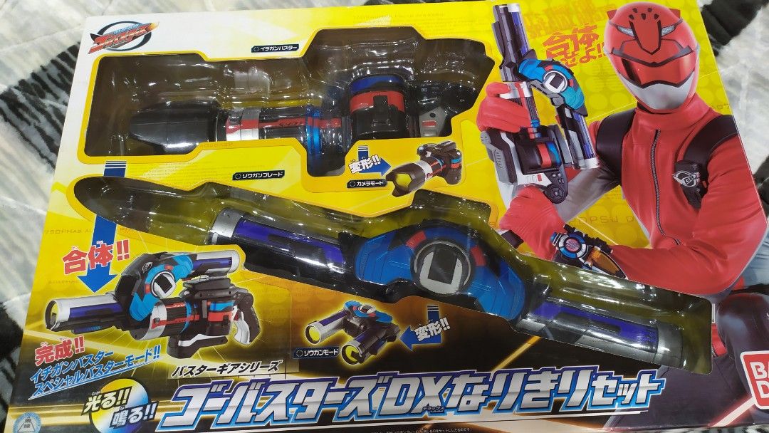 Super sentai power rangers go buster weapon camera sword, Hobbies ...