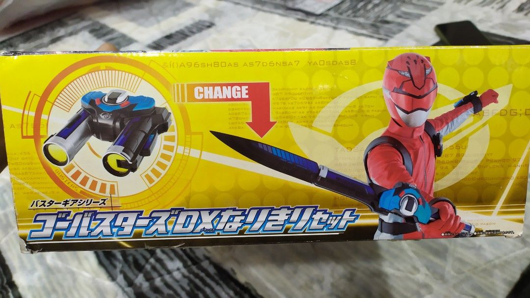 Super sentai power rangers go buster weapon camera sword, Hobbies ...