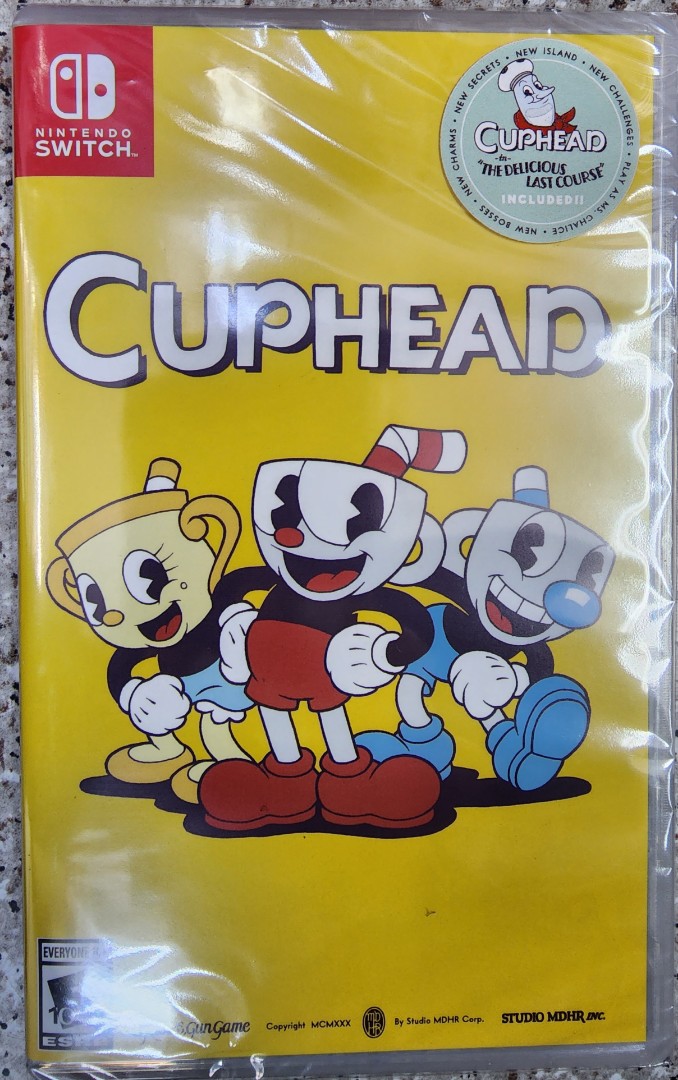 全新switch 遊戲 茶杯頭 Cup Head 中英文版 實體版, 電子遊戲, 電子遊戲, Nintendo 任天堂 - Carousell