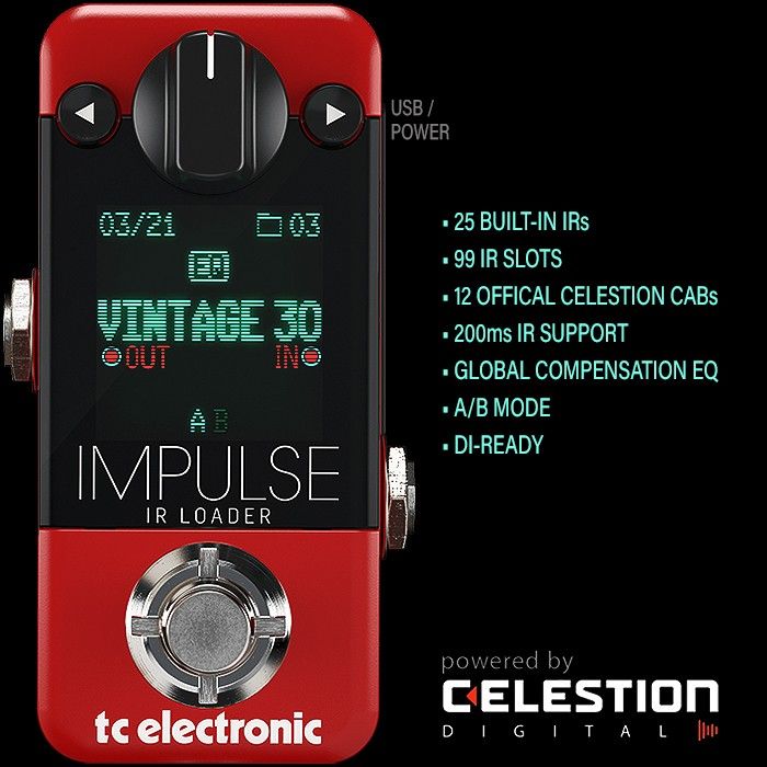 TC Electronic Impulse IR Loader Guitar Pedal, Hobbies & Toys, Music ...