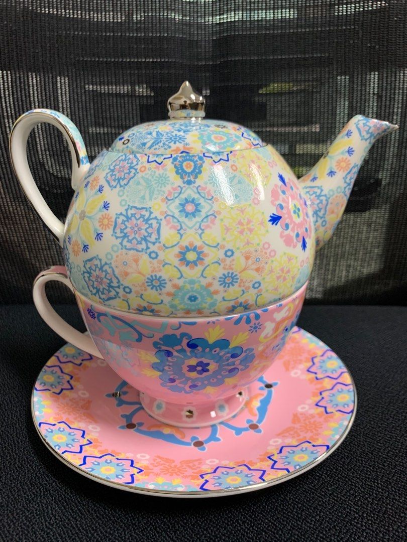Tea for One Set from T2 (Tea Pot and Cup), Furniture & Home Living ...