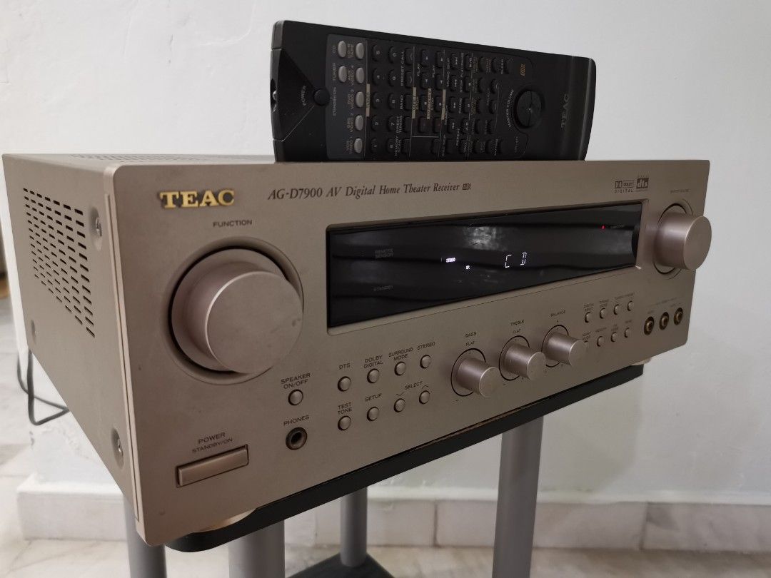 TEAC Ag-d7900 Stereo Receiver Digital AV 5.1 Amplifier with remote ...