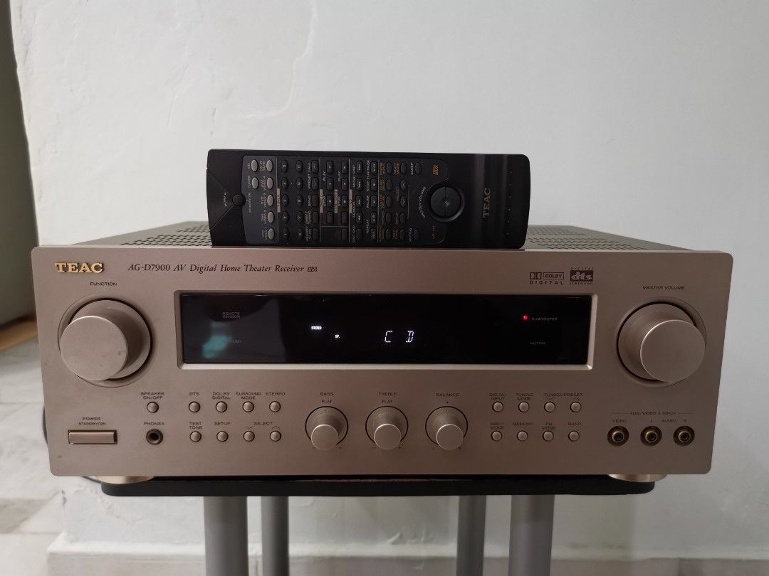 TEAC Ag-d7900 Stereo Receiver Digital AV 5.1 Amplifier with remote, Audio, Soundbars, Speakers ...