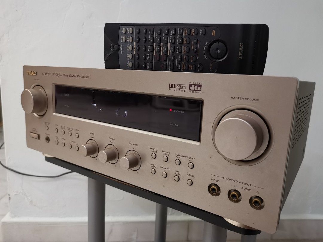 TEAC Ag-d7900 Stereo Receiver Digital AV 5.1 Amplifier with remote, Audio, Soundbars, Speakers ...