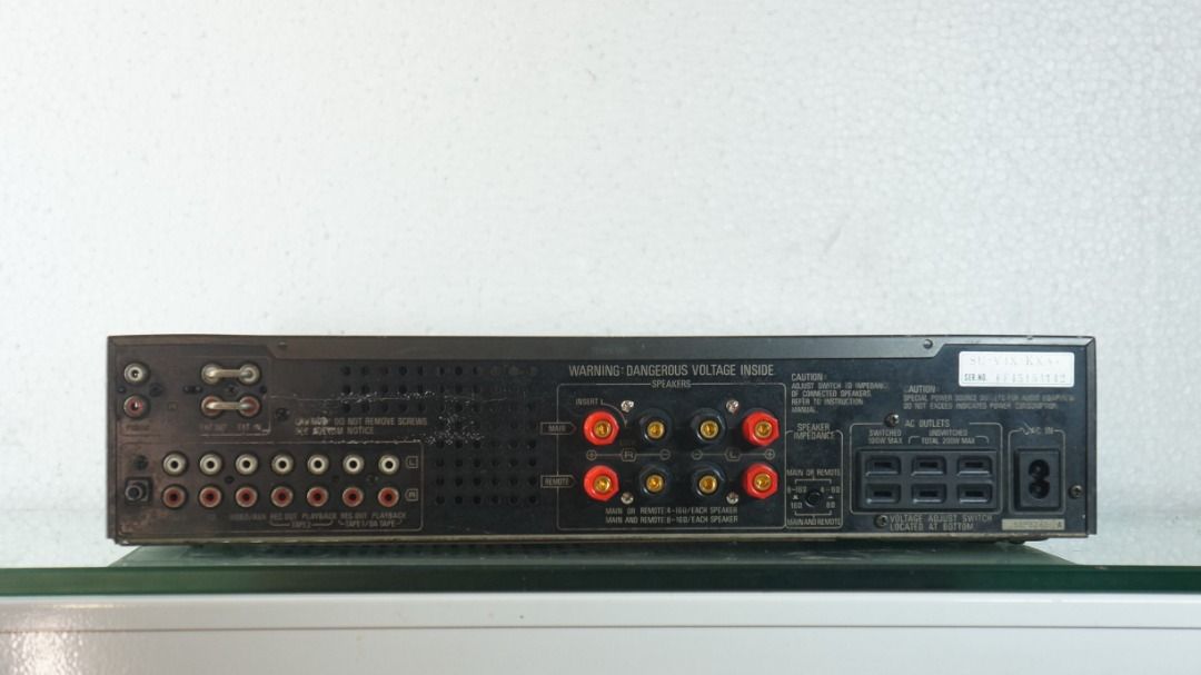 Technics SU-V4X Stereo Integrated Amplifier (Class A), Audio, Soundbars ...