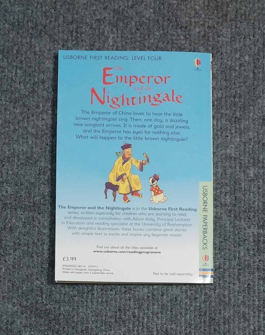 THE EMPEROR AND THE NIGHTINGALE, Hobbies & Toys, Books & Magazines ...