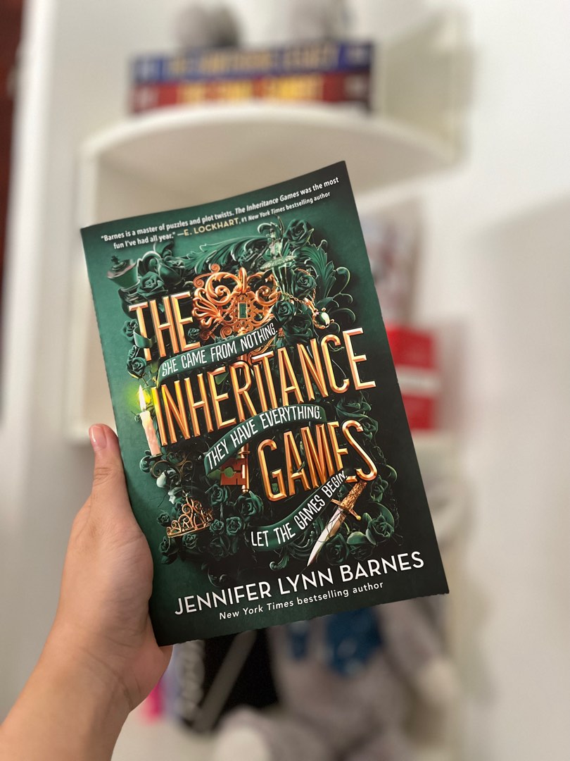The Inheritance Games By Jennifer Lynn Barnes, Hobbies & Toys, Books ...