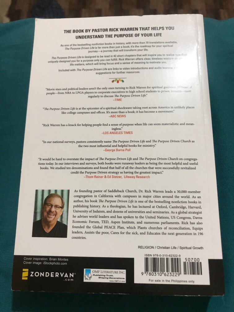The Purpose Driven Life: Expanded Edition, Hobbies & Toys, Books ...