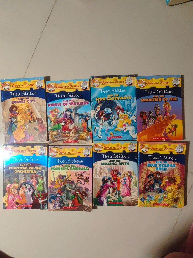 Thea Stilton/Geronimo stilton: Secret City/Riddle of the ruins/Star ...