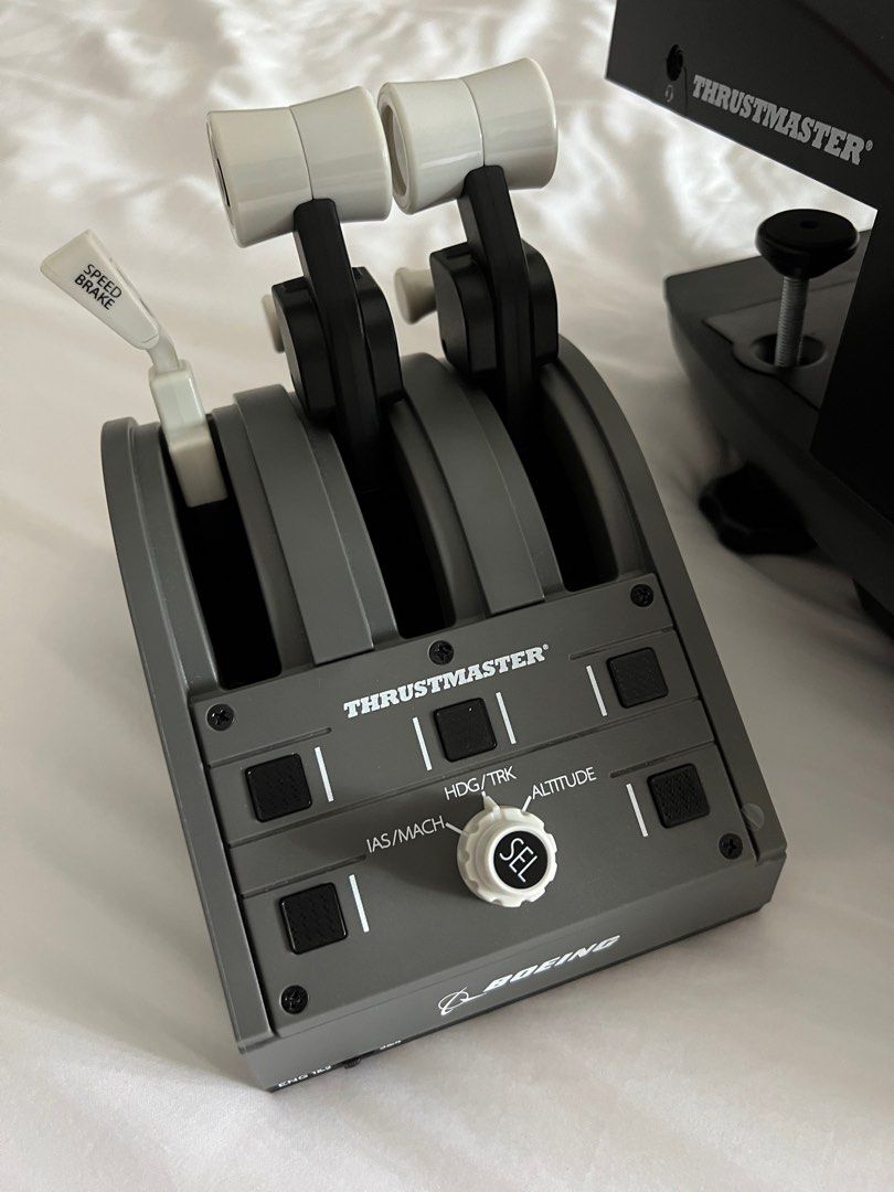 Thrustmaster TCA Yoke Pack Boeing Edition, Video Gaming, Gaming ...