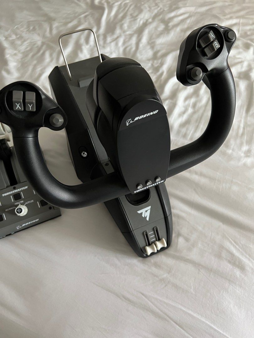 Thrustmaster TCA Yoke Pack Boeing Edition, Video Gaming, Gaming ...
