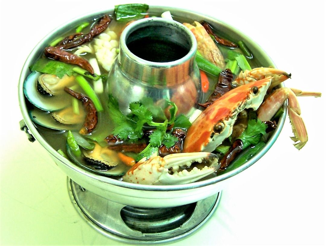 Traditional Thai Hotpot/ Thai Soup Bowl Thai Cookware 傳統泰式火鍋爐 泰式冬蔭功爐 泰式 ...