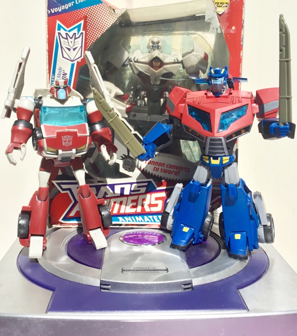 Transformers Animated Series Megatron Optimus Prime & Ratchet, Hobbies ...