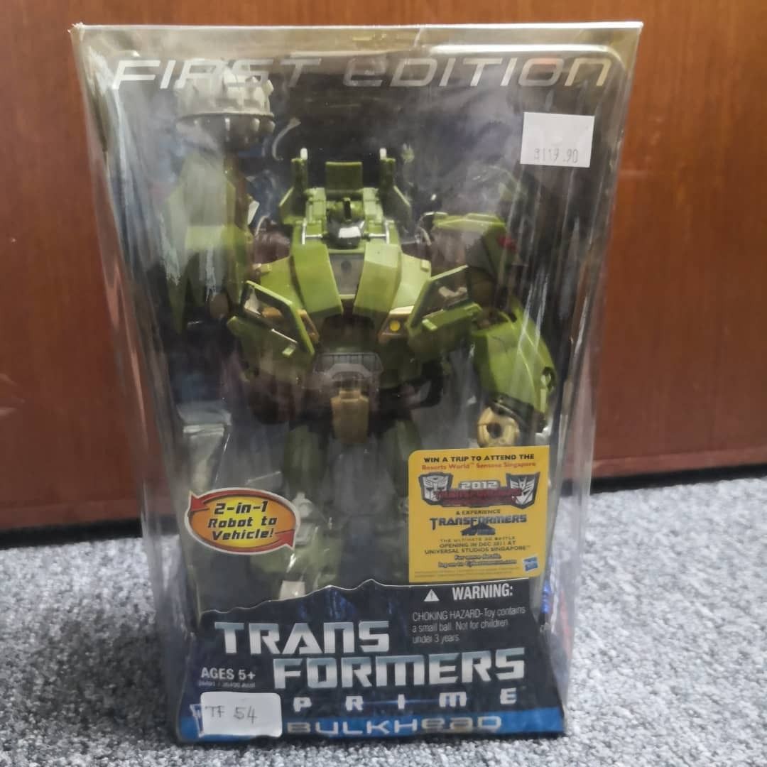 Transformers Prime Hasbro Transformer Prime First Edition Bulkhead ...