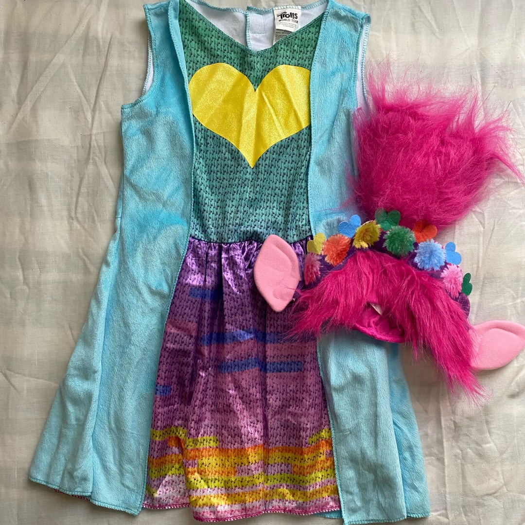 Trolls Princess Poppy Costume, Babies & Kids, Babies & Kids Fashion on ...