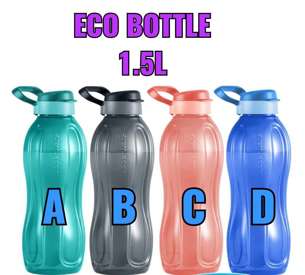 Tupperware Eco Bottle 1.5L(1pc), Furniture & Home Living, Kitchenware ...