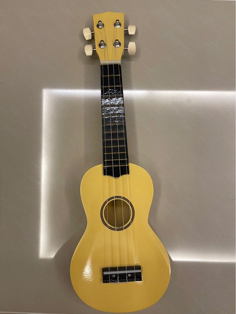 Ukulele Yellow, Hobbies & Toys, Music & Media, Musical Instruments on ...