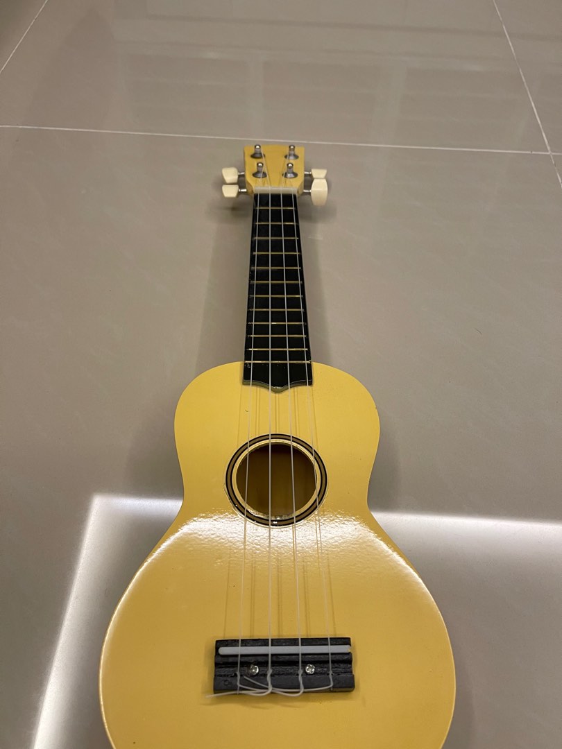 Ukulele Yellow, Hobbies & Toys, Music & Media, Musical Instruments on ...