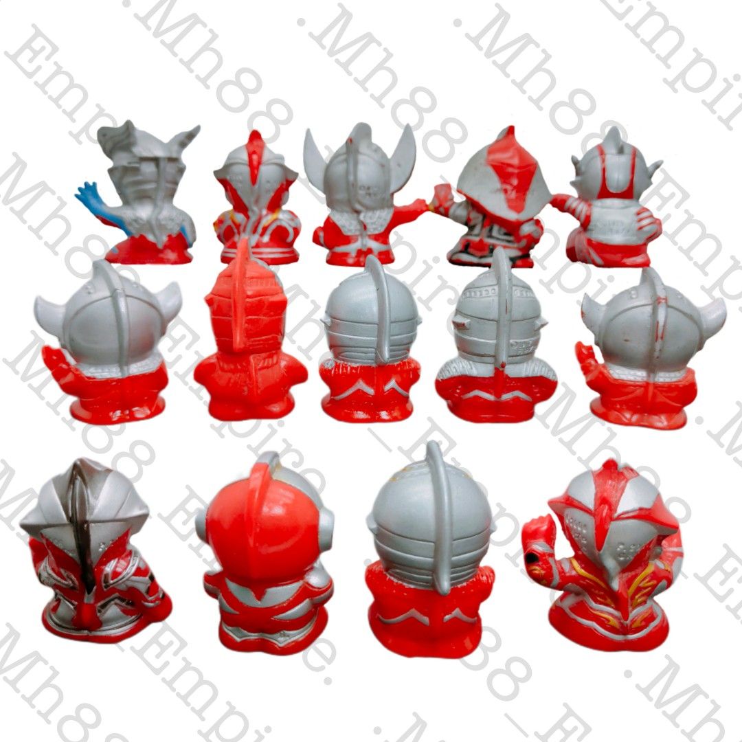 ULTRAMAN FINGER PUPPET SOFT VINLY FIGURE COLLECTION, Hobbies & Toys ...
