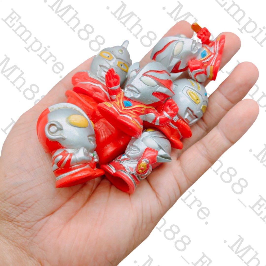 ULTRAMAN FINGER PUPPET SOFT VINLY FIGURE COLLECTION, Hobbies & Toys ...