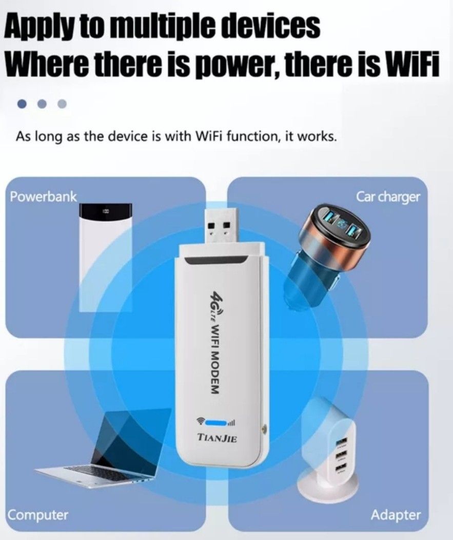 USB WiFi router for all SIM card (except TPG-simba), Computers & Tech ...