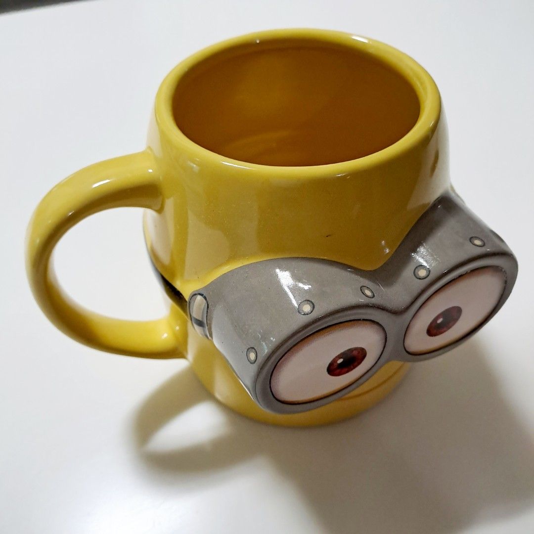 USS Minions Despicable Me Dave 3D Face Mug, Furniture & Home Living ...