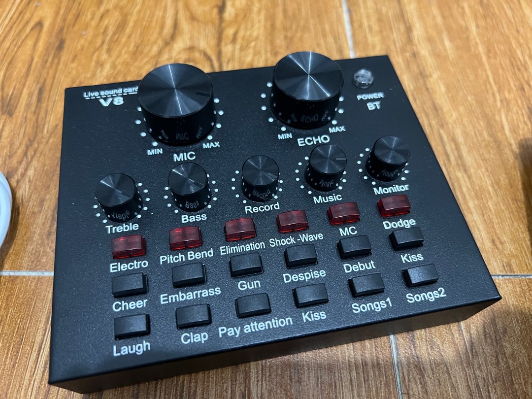 V8 Sound card set, Audio, Soundbars, Speakers & Amplifiers on Carousell