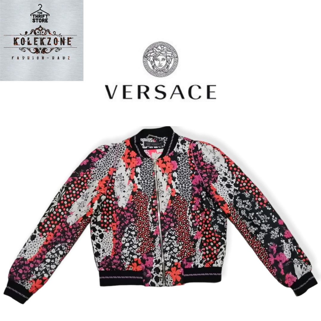Versace jacket, Women's Fashion, Coats, Jackets and Outerwear on Carousell