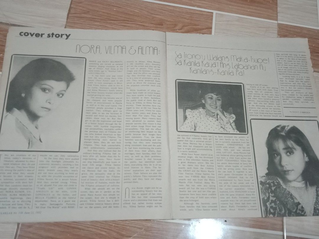 VINTAGE 1982 BULAKLAK AT PARUPARO MAGAZINE, Hobbies & Toys, Books ...