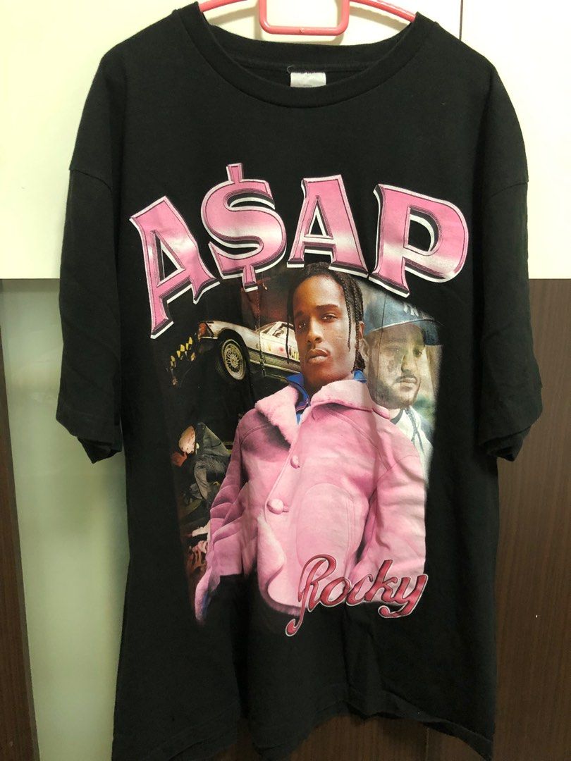 Vintage ASAP Rocky Oversized T-Shirt, Men's Fashion, Tops & Sets ...