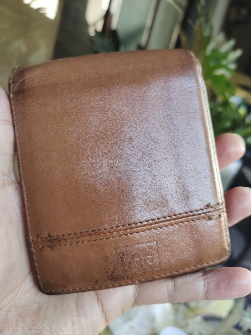 VINTAGE GENUINE LEATHER LEE WALLET, Women's Fashion, Bags & Wallets ...