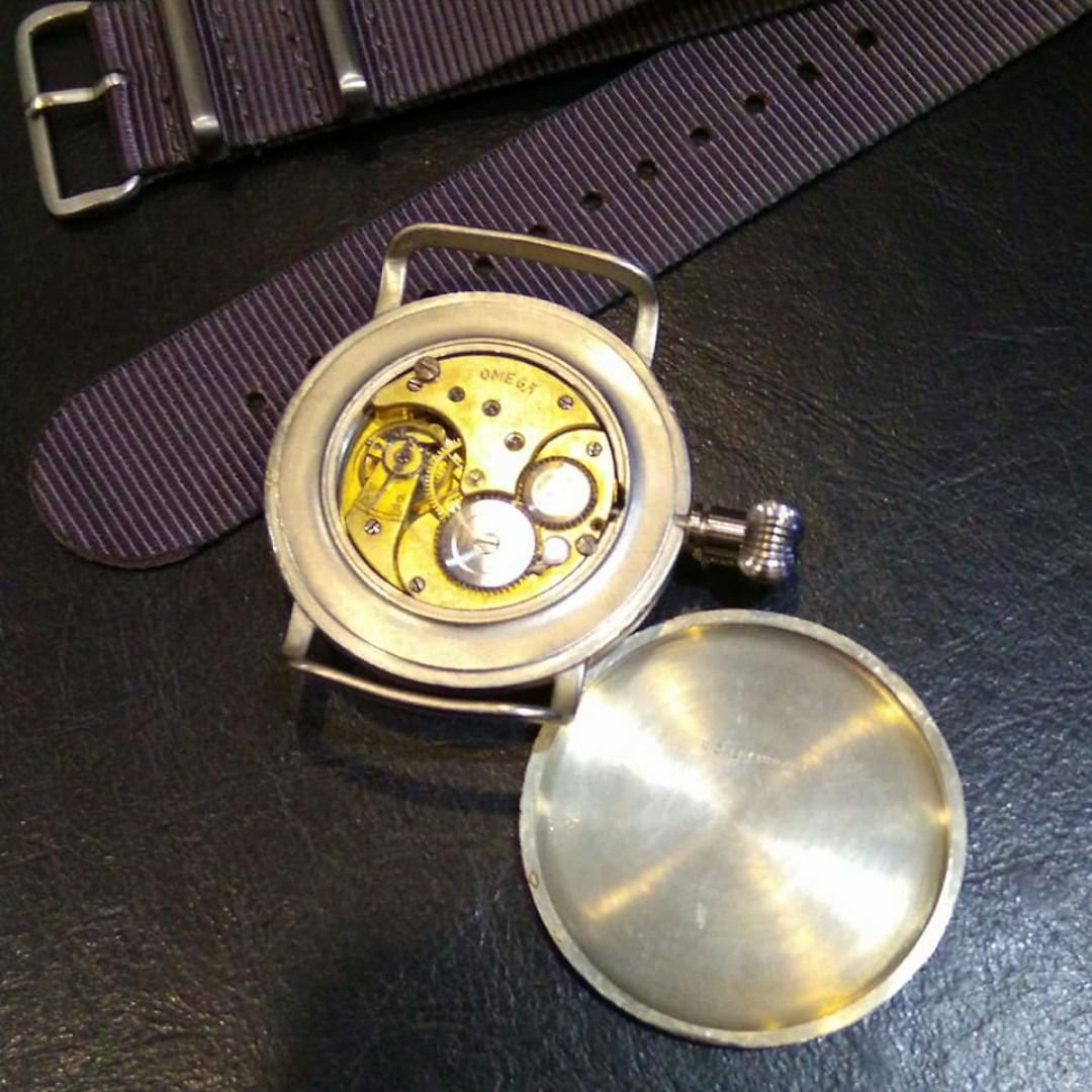 Vintage Omega Vintage Pilot Watch head only., Luxury, Watches on Carousell