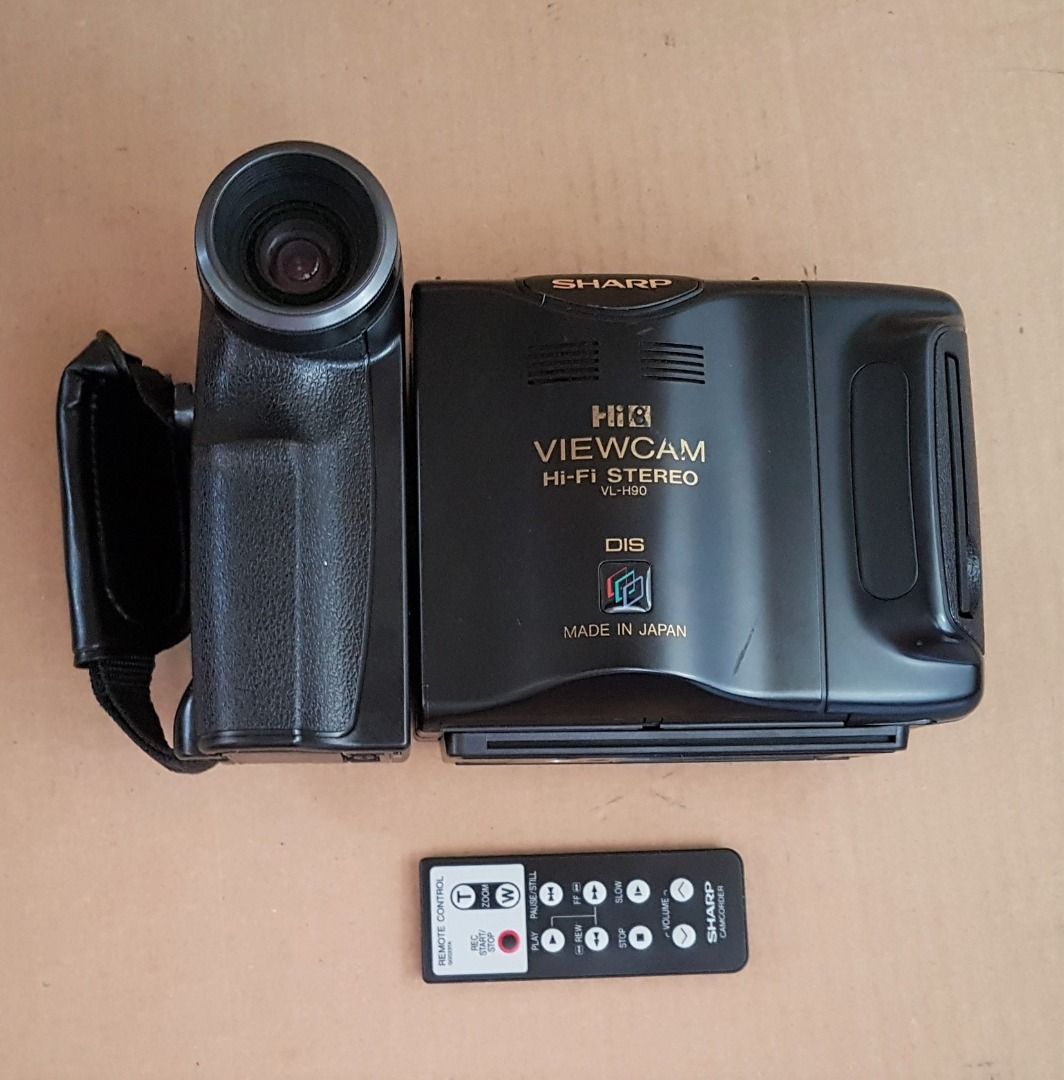 Vintage Sharp Camcorder, Model VL-H90E, Made in Japan, View Cam, HIFI ...