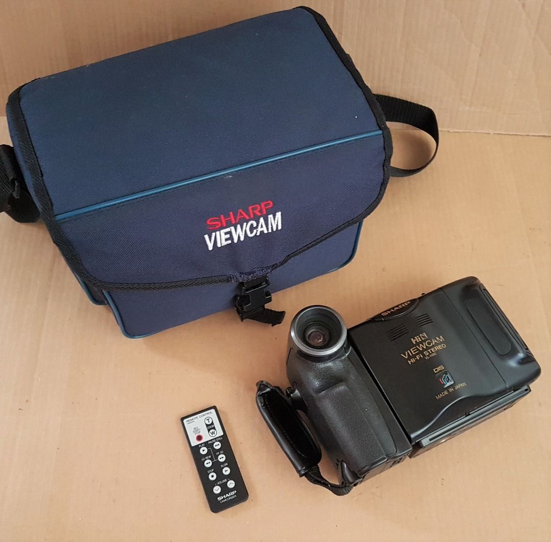 Vintage Sharp Camcorder, Model VL-H90E, Made in Japan, View Cam, HIFI ...