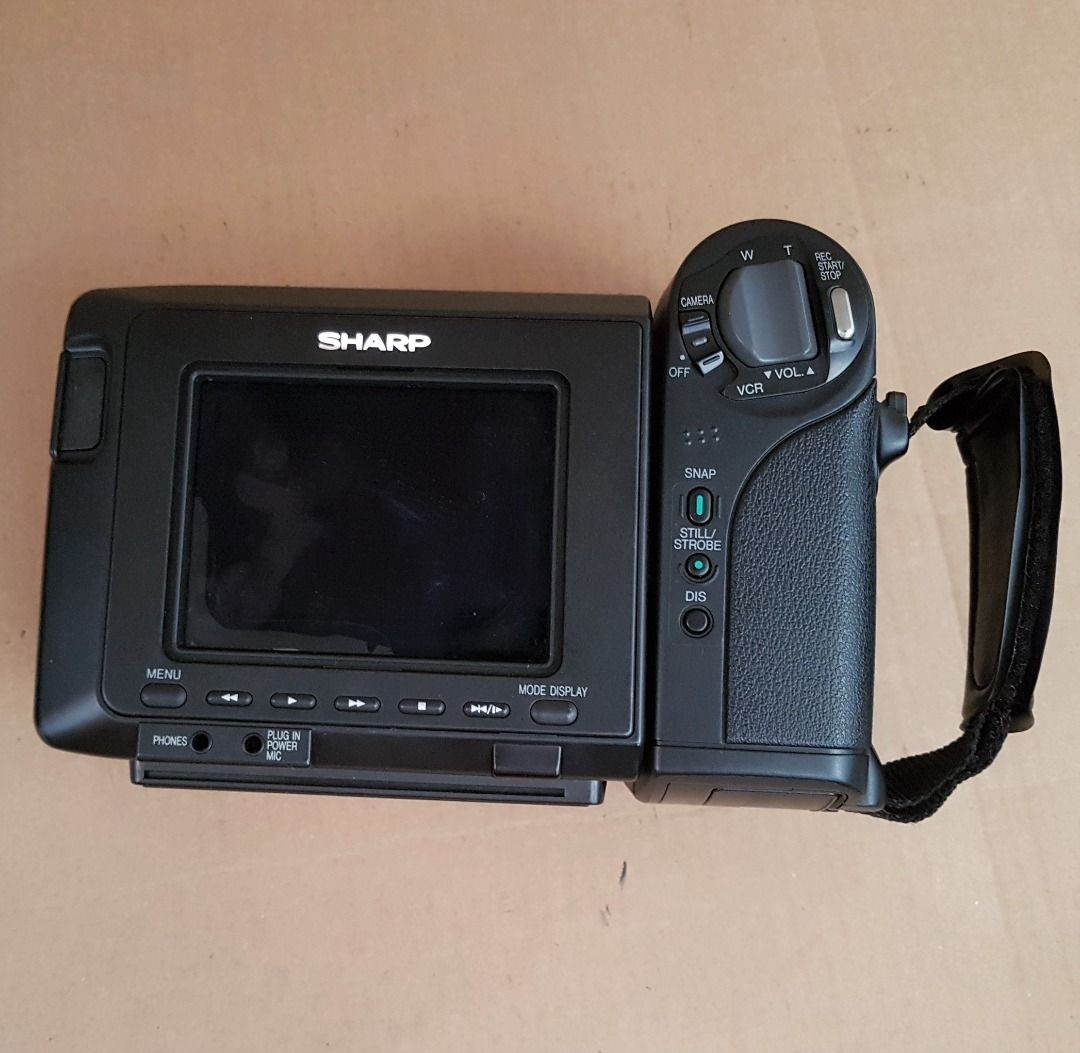 Vintage Sharp Camcorder, Model VL-H90E, Made in Japan, View Cam, HIFI ...