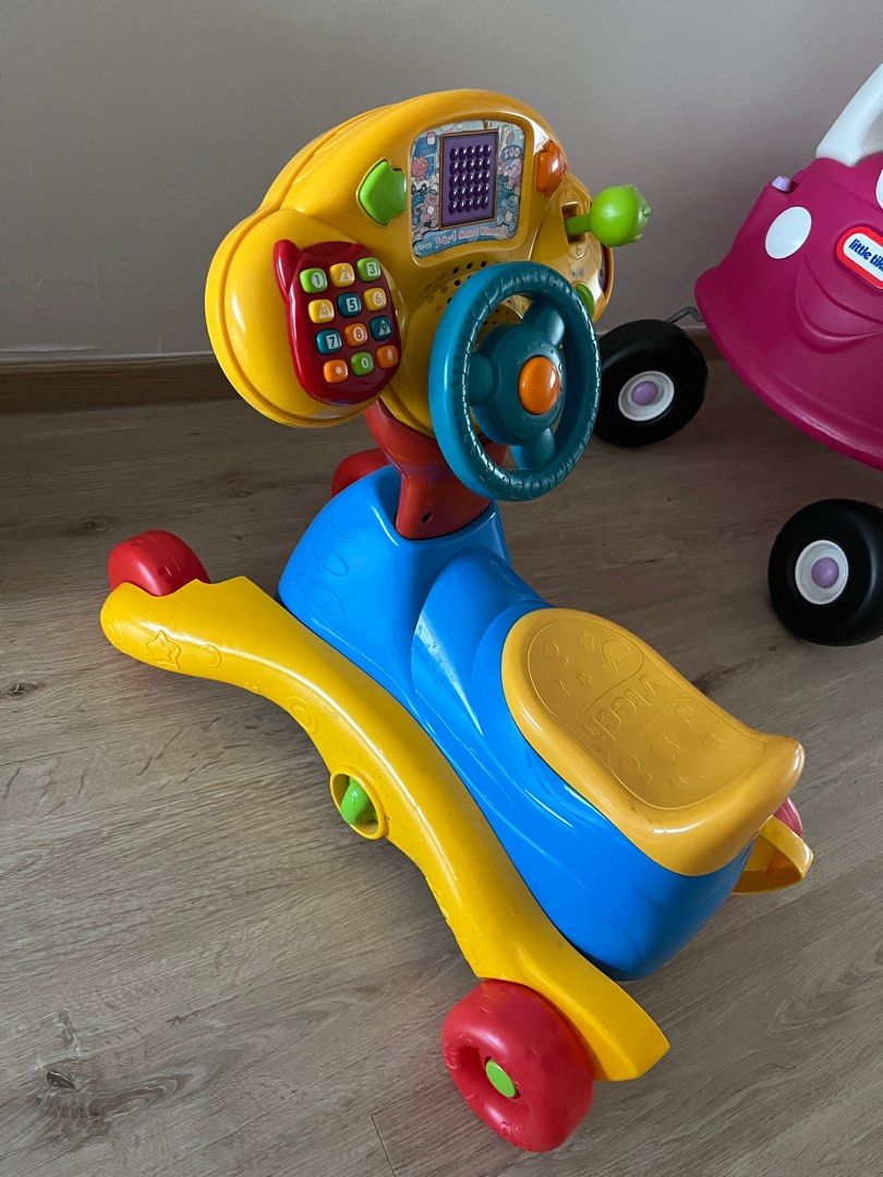 VTech Grow N Go Ride On, Babies & Kids, Infant Playtime on Carousell