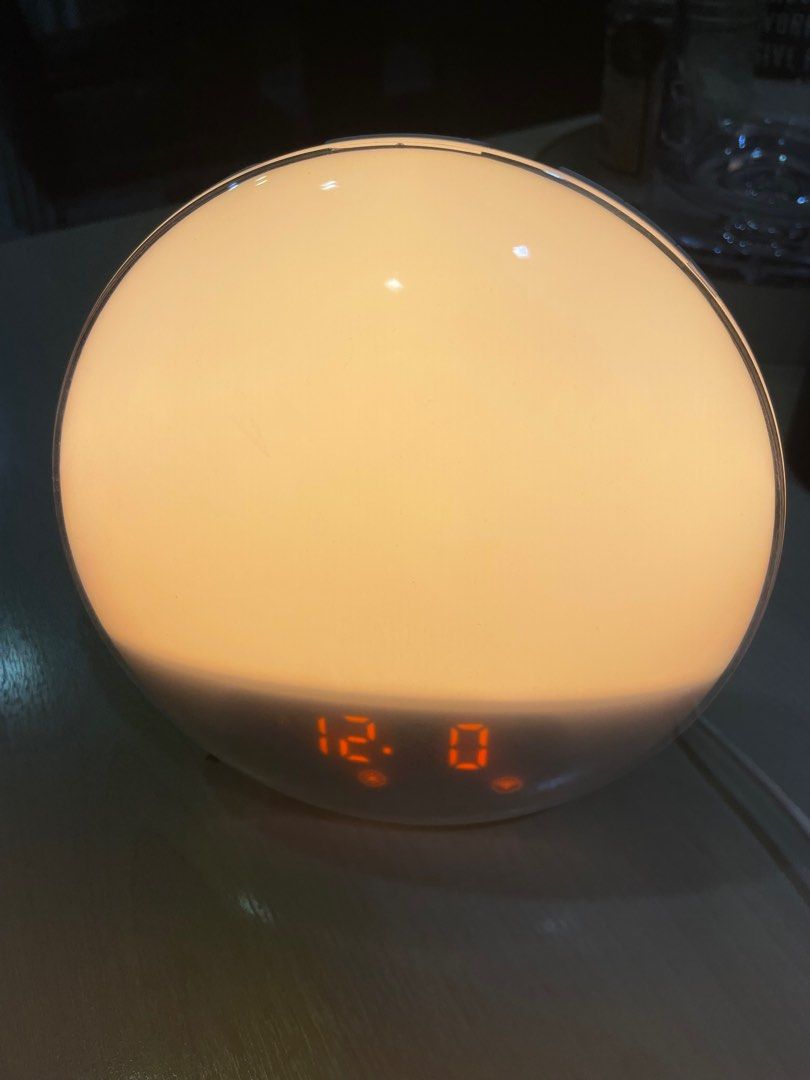 Wake Up Light Sunrise Alarm Clock (Alexa Compatible), TV & Home ...