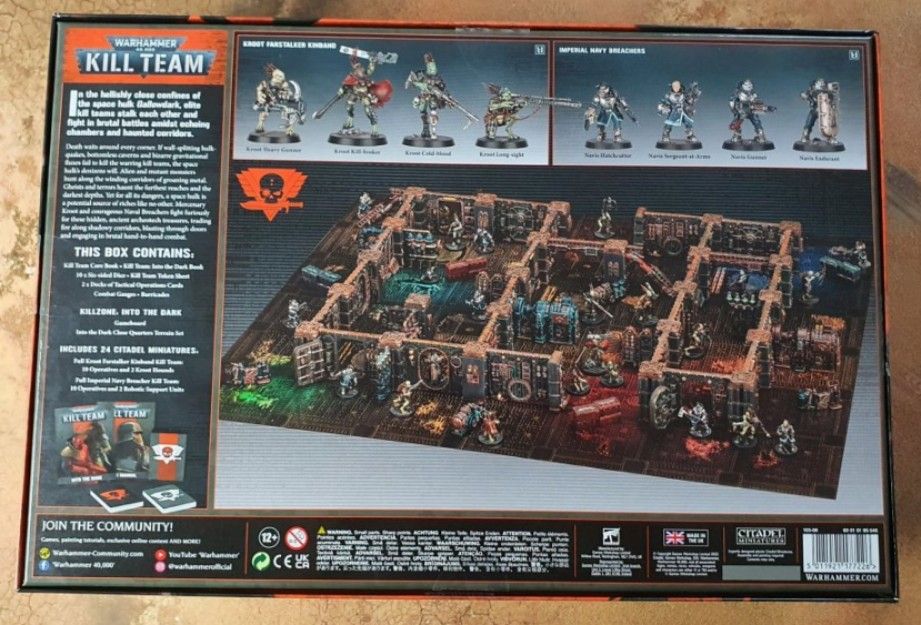Warhammer 40K Kill Team Into the Dark Kroot vs Imperial Navy NEW ...