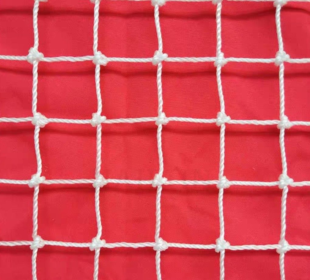 White PE Soft Net - Can be used for sports, cargo, or safety nets ...